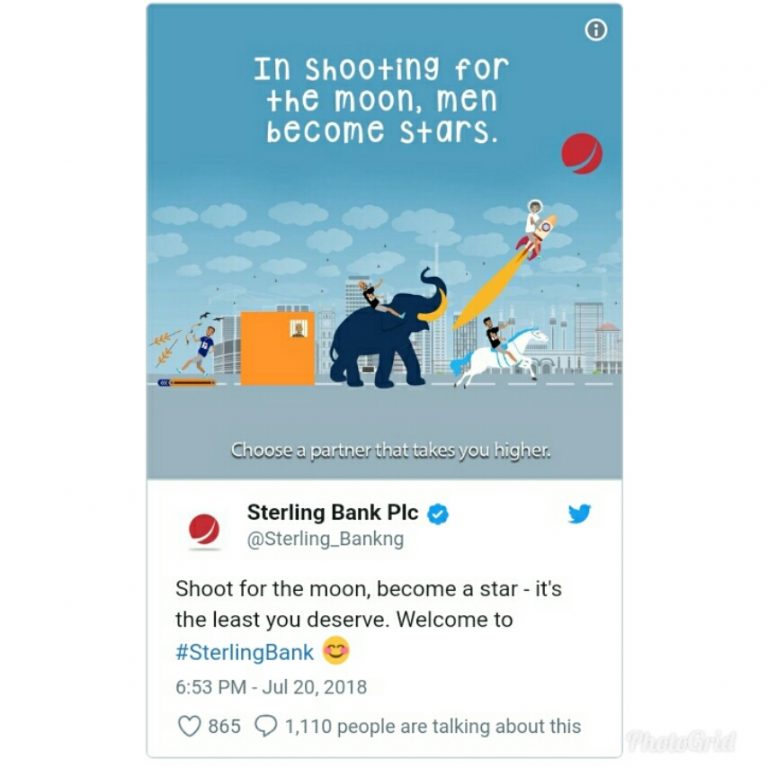 PHOTO: Sterling Bank Advert Causes Controversy - YellowDanfo